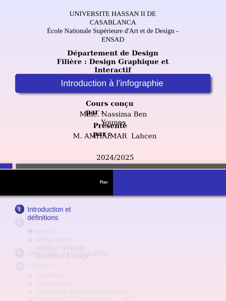 Cours1 - Introduction À L'infographie | PDF | Application | Infographie tridimensionnelle