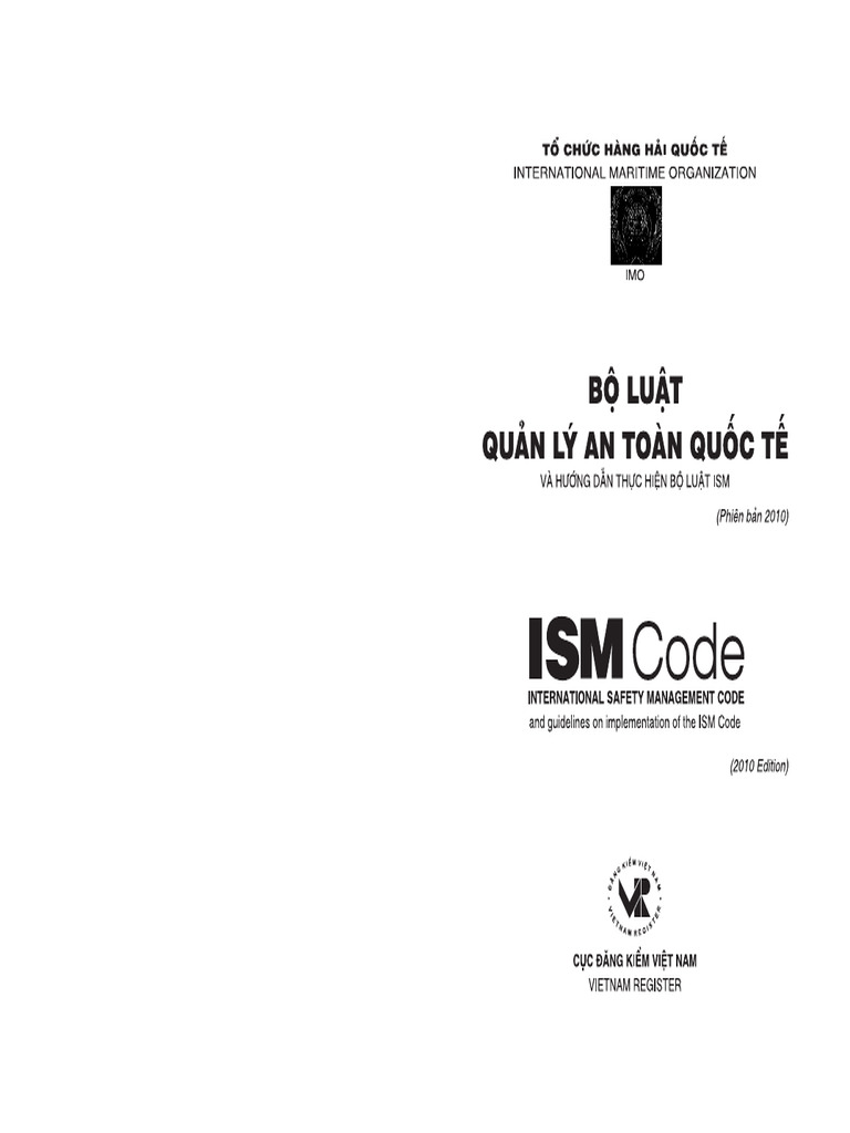 ISM Code 2010-VR | PDF | Freight Transport | Water Transport