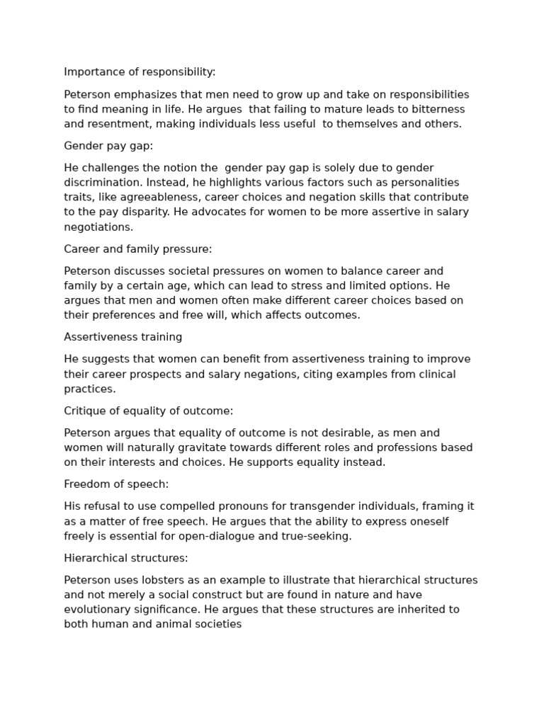 Importance of Responsibility | PDF