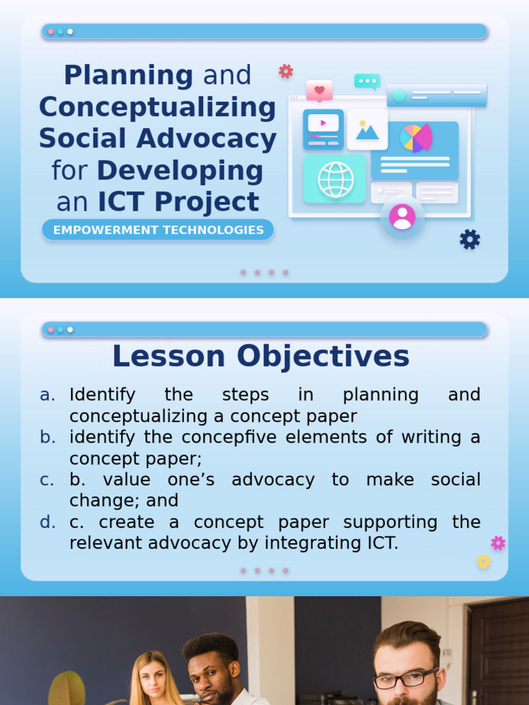 Social Advocacy Concept Paper Guide | PDF | Goal | Educational Technology