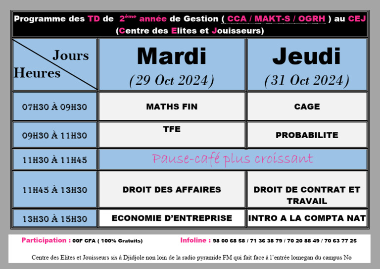 TD de 2 Me Ann e de Gestion | PDF