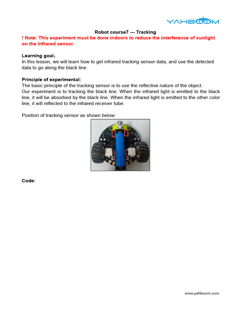 Tracking | PDF | Infrared | Light