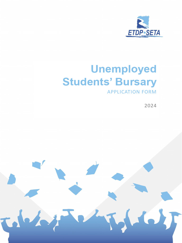 2024 ETDP SETA Unemployed Students Bursaries Application Form Edited Edited | PDF | Academic ...