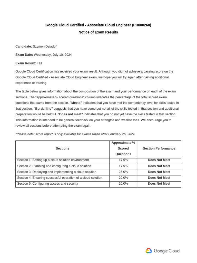 Google Cloud Certified - Associate Cloud Engineer | PDF