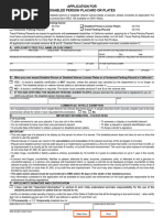 Texas Disability Placard Application Form | PDF | Identity Document ...