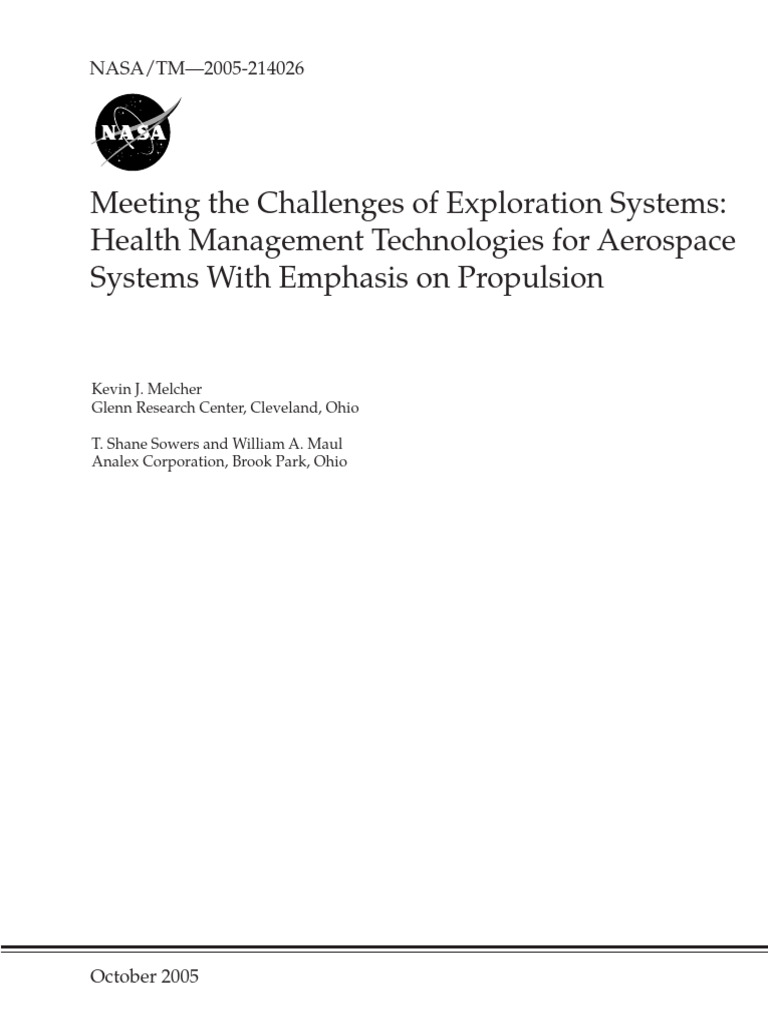 2005 - Meeting The Challenges of Exploration | PDF | Nasa | System