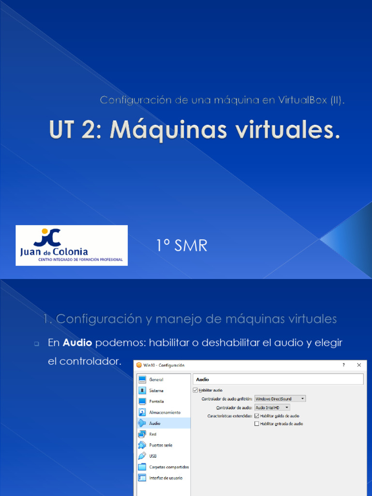 SOM - UT2 - 7-Configuración de Una Máquina en VirtualBox (II) | PDF | Archivo de computadora ...