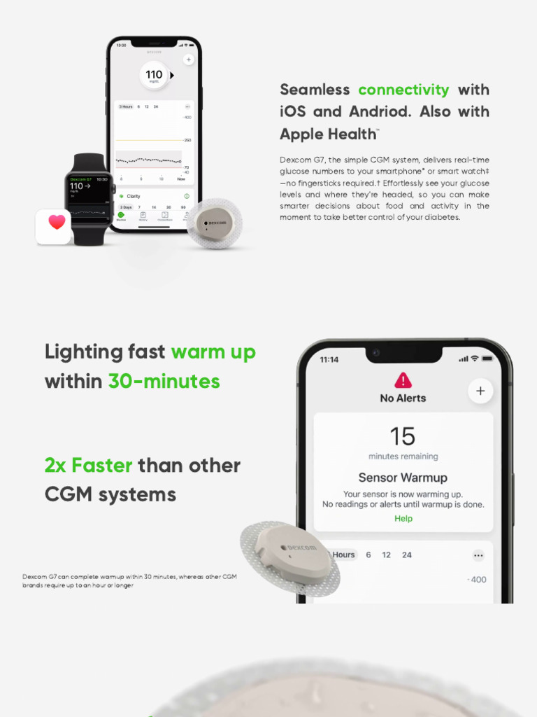 Dexcom G7 | PDF | Wellness | Computers