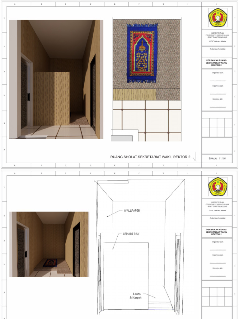 Layout Ruang Sholat | PDF