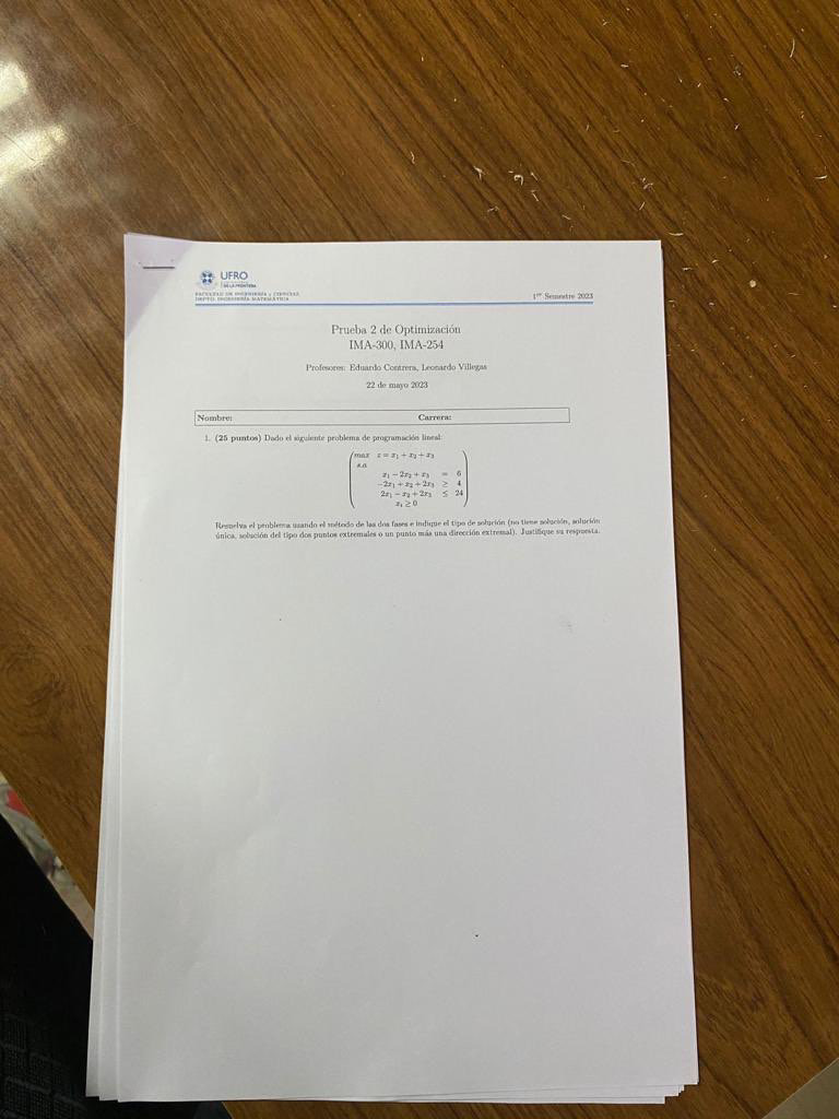 Pauta Prueba 2 Opti | PDF