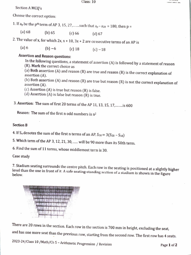 10th ch- AP R | PDF | Mathematics