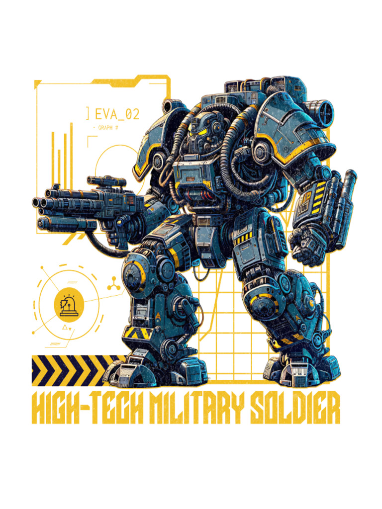 Mecha Robot High Technology Military Soldier | PDF