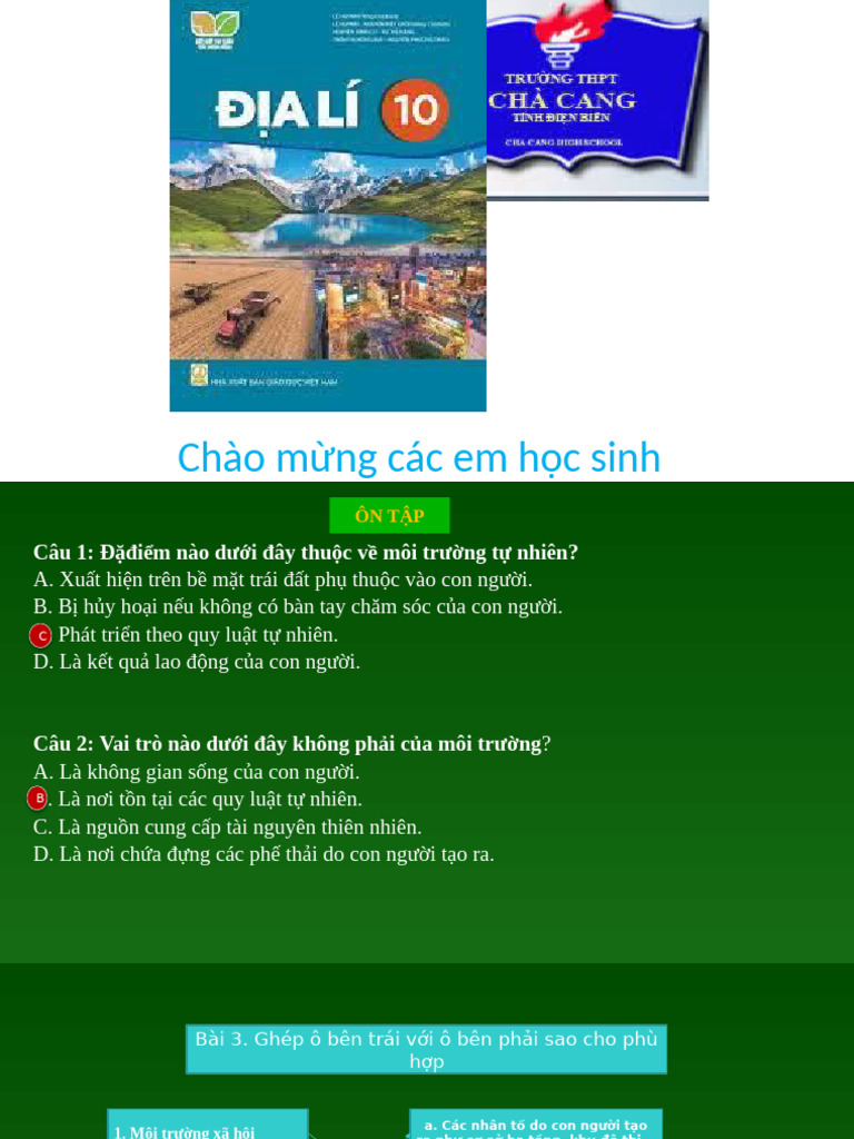 Bai 40 Phat Trien Ben Vung Va Tang Truong Xanh | PDF