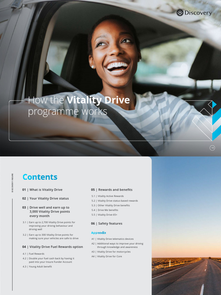 How The Vitality Drive Programme Works | PDF | Smartphone | Speed Limit