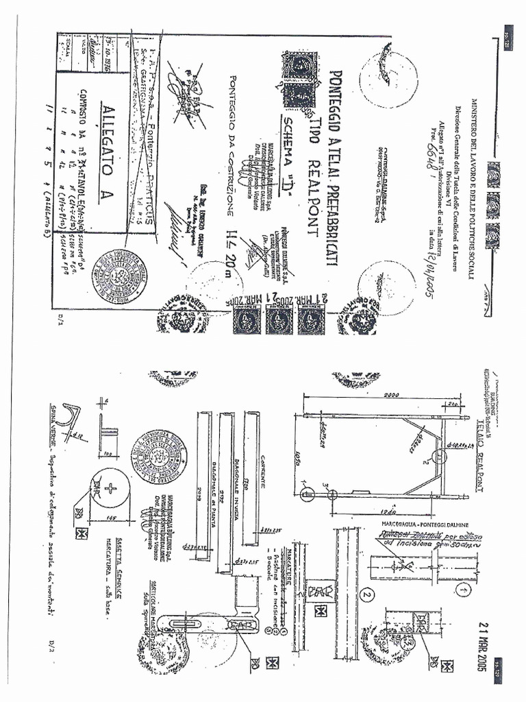 Libretto Ponteggio RealPont | PDF