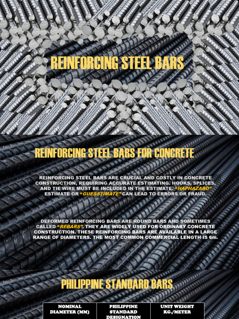 Rebars-rev-1 (1) | PDF | Structural Engineering | Building Engineering