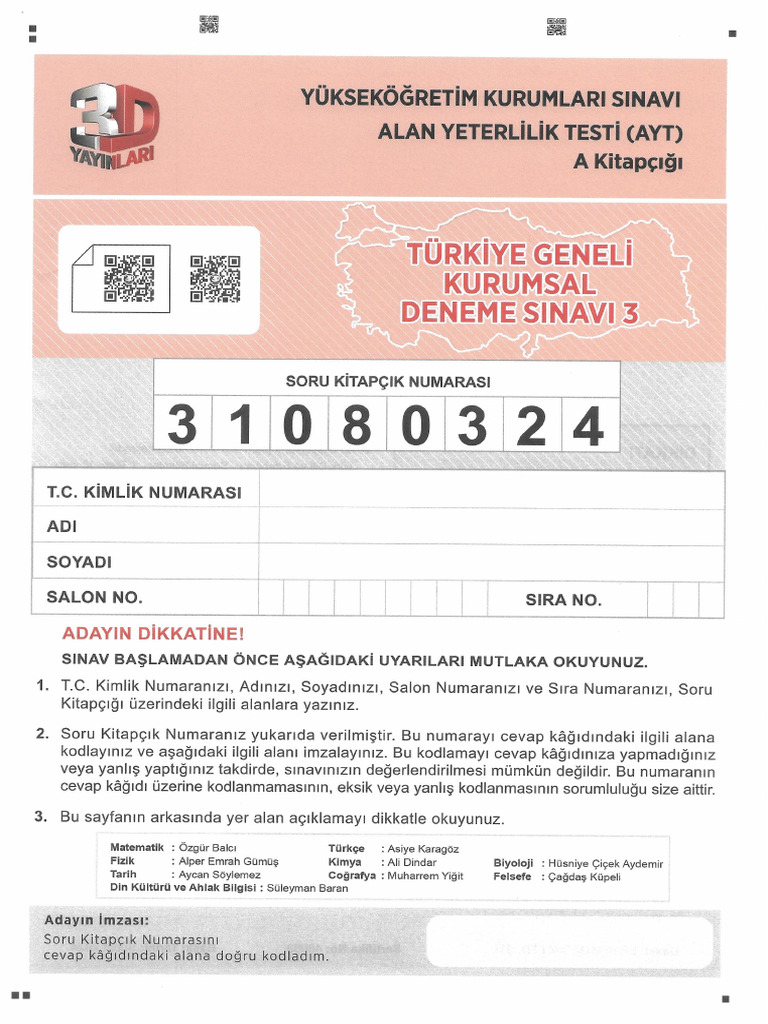 3D TG AYT 3 - Removed | PDF