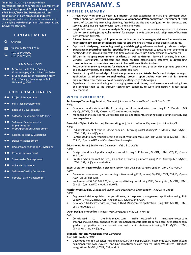 Resume Model | PDF | Ajax (Programming) | J Query