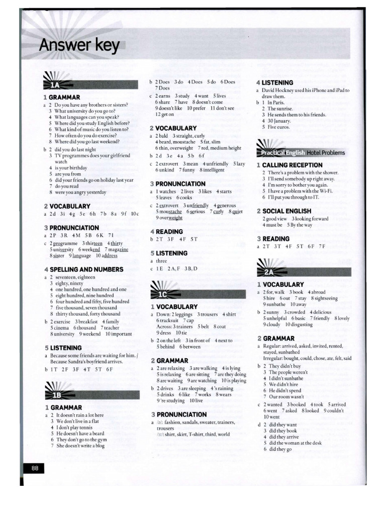 Key WB Nef Pre Int 3rd Edit | PDF