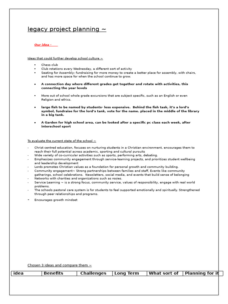 Connection Day Planning | PDF | Social Psychology