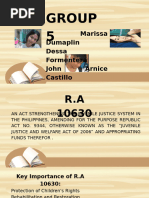 RA 9344 vs RA 10630: Key Amendments | PDF | Juvenile Court | Juvenile ...