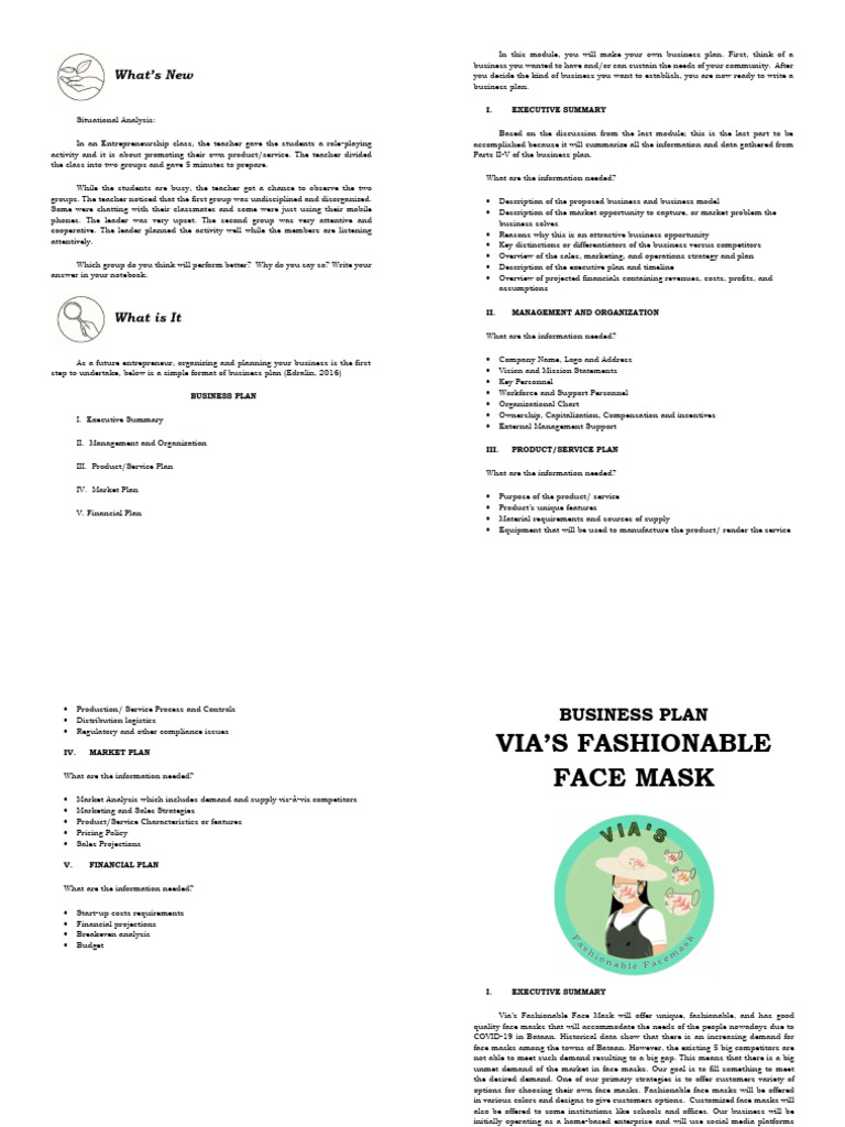 Developing Business Plan Module | PDF | Equity (Finance) | Taxes