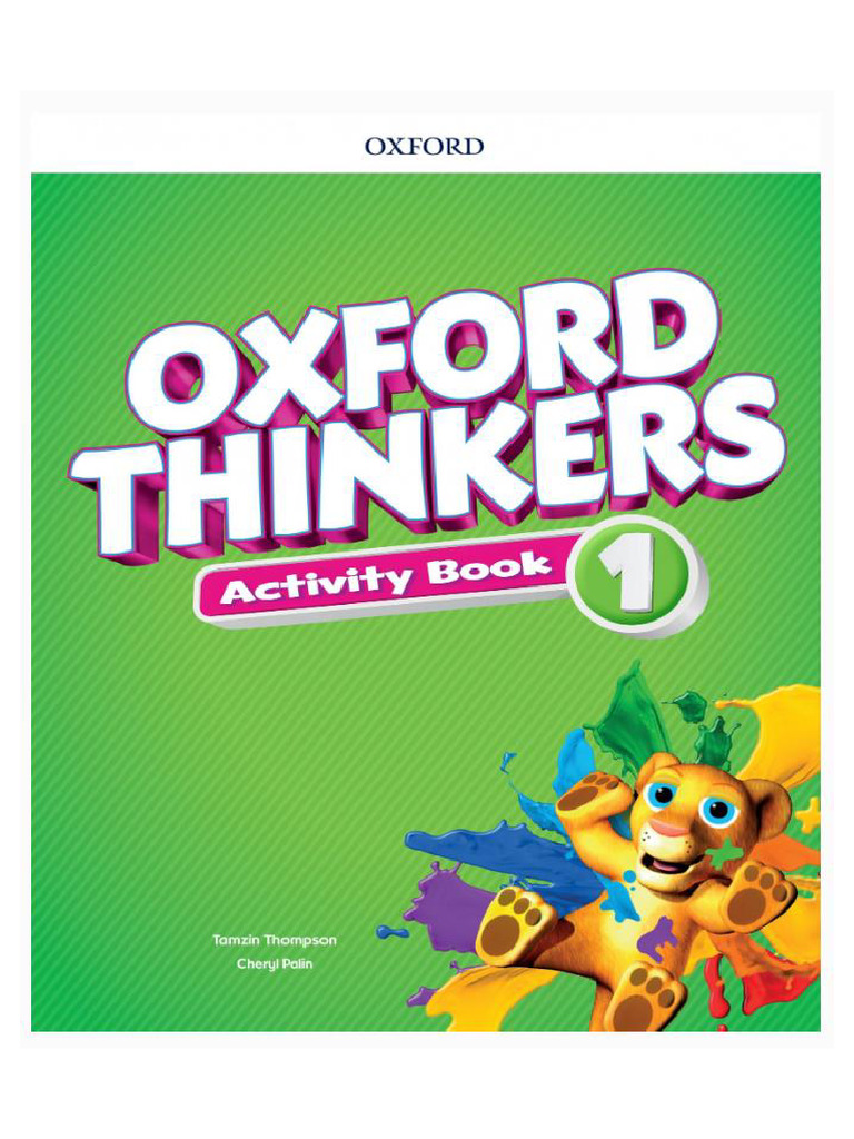 Oxford Thinkers 1 - Activity Book | PDF