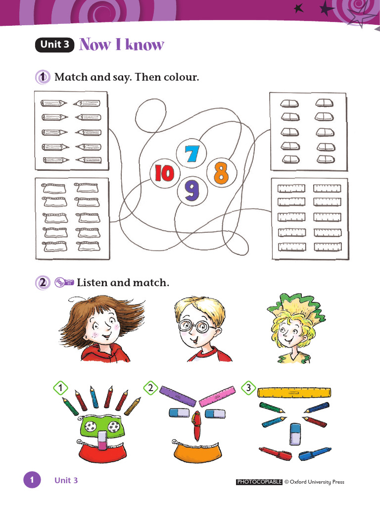Unit 3 Now I Know | PDF