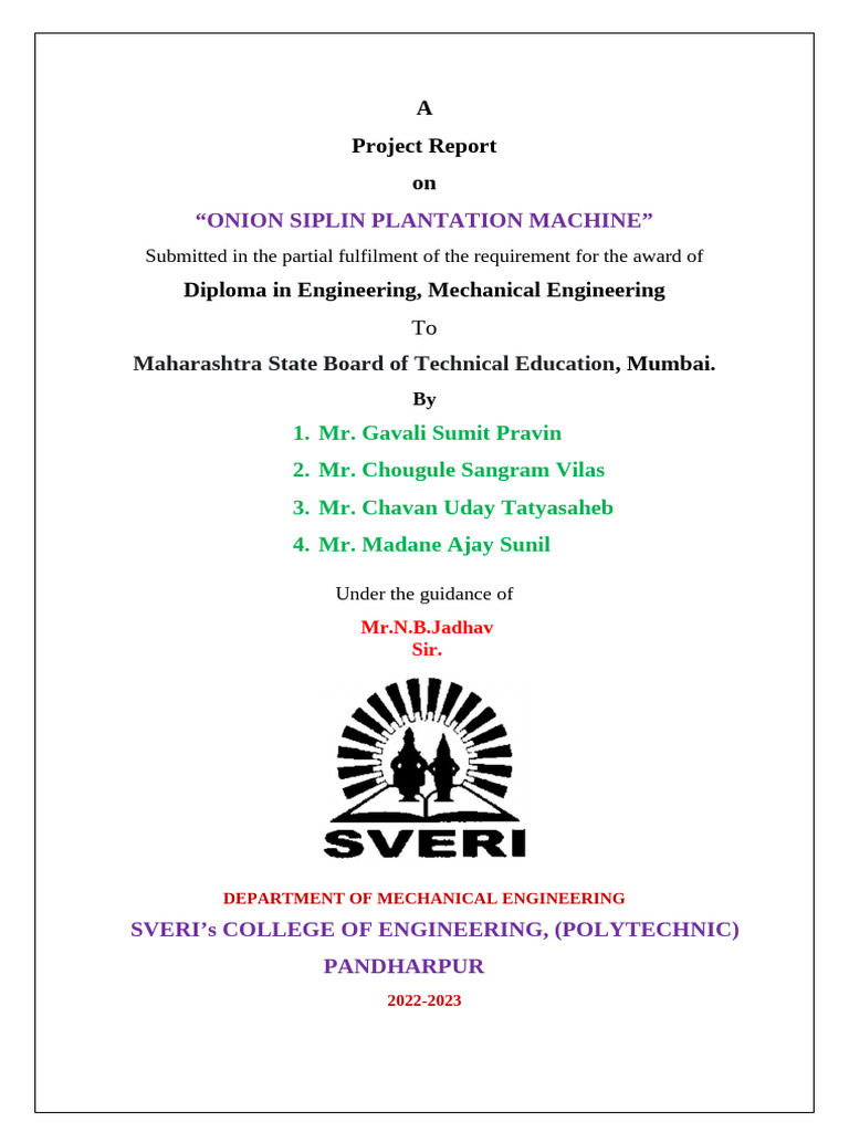 CPE REPORT | PDF | Sowing | Agriculture