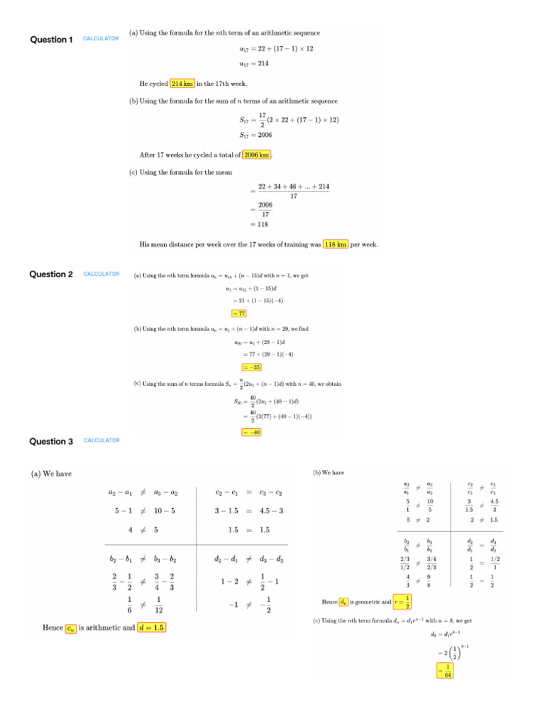 Math Exam Calculator Guide | PDF