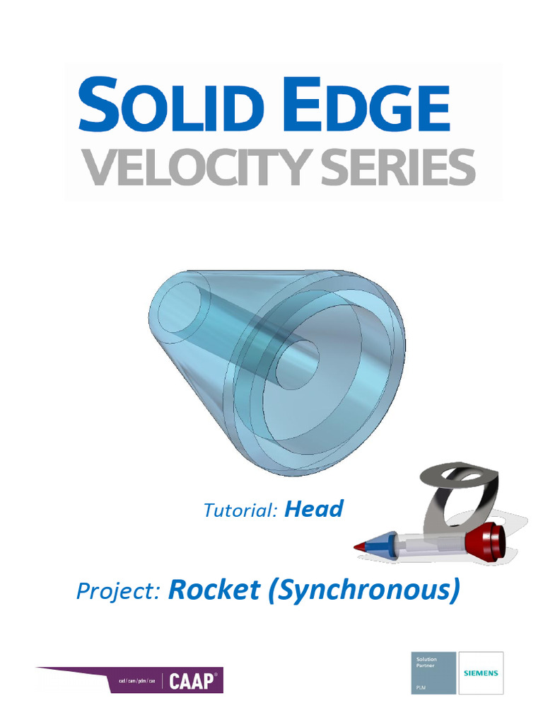Solid Edge Head Part Tutorial | PDF