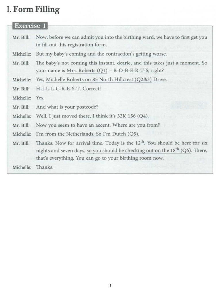 Form Filling Script | PDF