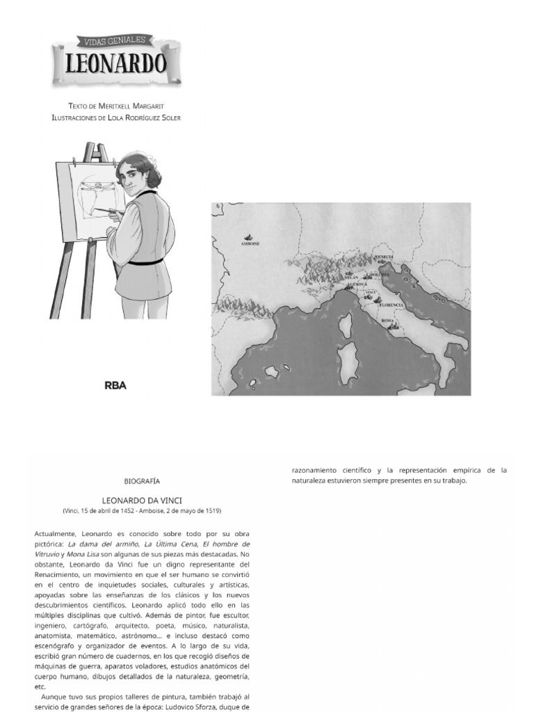 Vidas Geniales: Leonardo | PDF