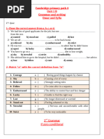 Think Level 2 Answer Key | PDF