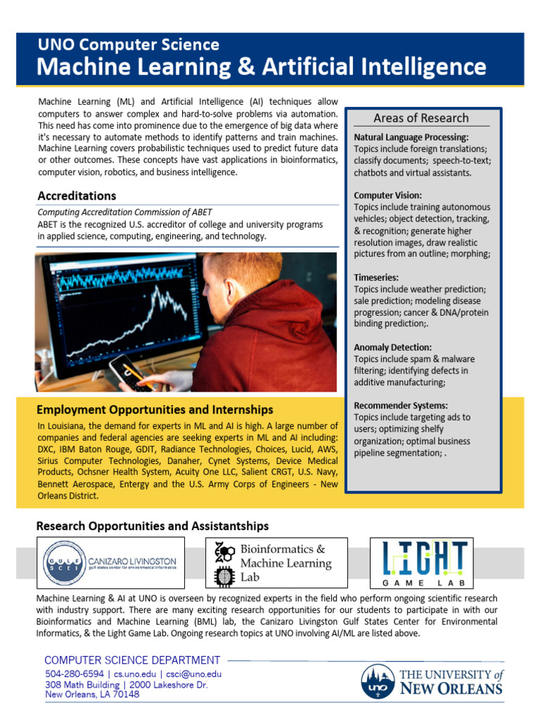 machine-learning-flyer | PDF | Machine Learning | Artificial Intelligence