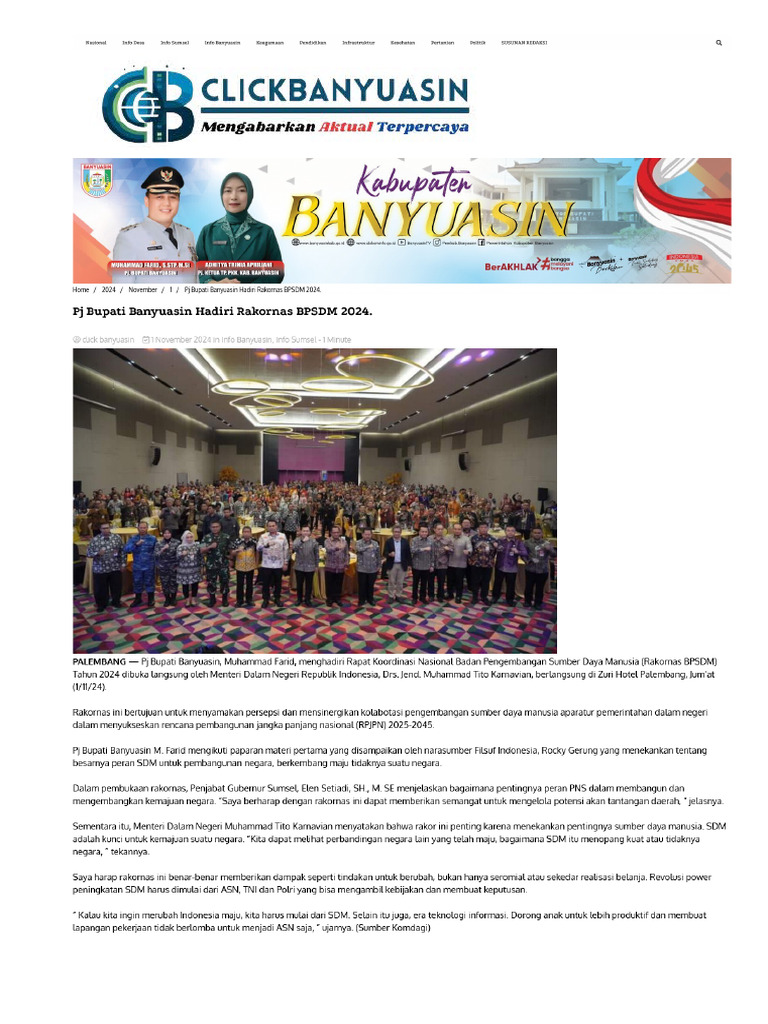 Berita Kak Indera 11 11 2024 | PDF