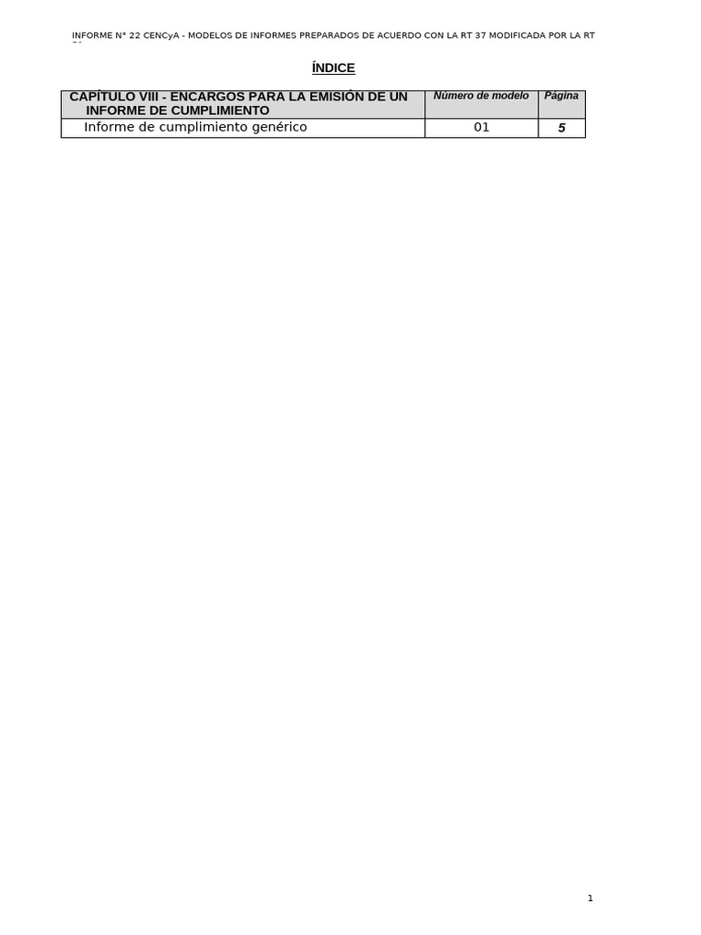Modelos de Informes RT 37 y RT 53 | PDF | Auditoría | Contabilidad
