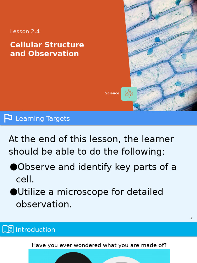 Cellular Structure and Functions Guide | PDF | Cell (Biology) | Cell ...