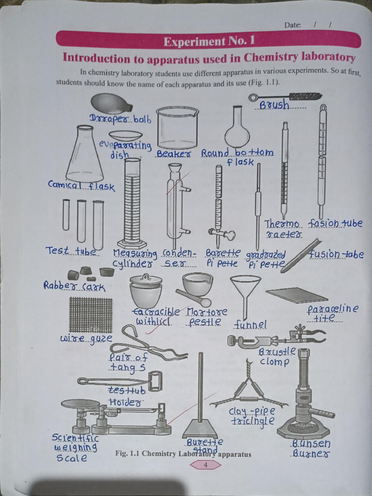 Chemistry Practical Notes | PDF