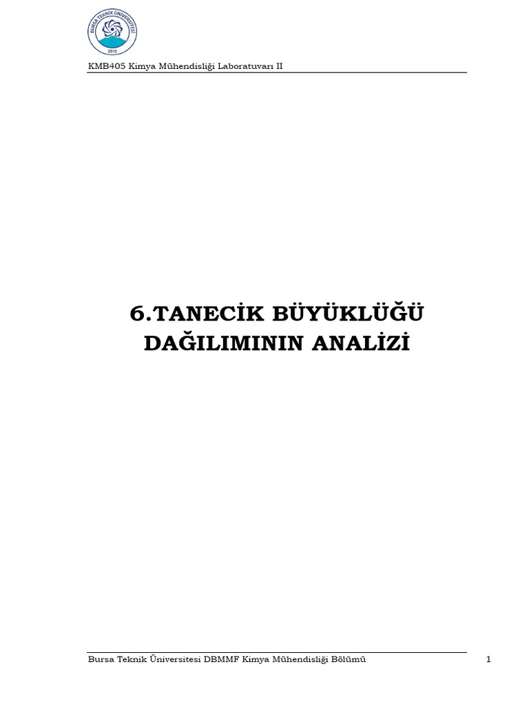 6_tanecik Buyuklugu Dagiliminin Analizi | PDF