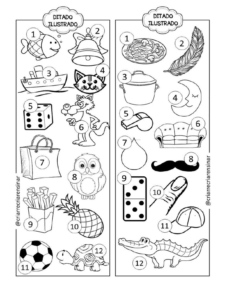 Ditado Ilustrado | PDF