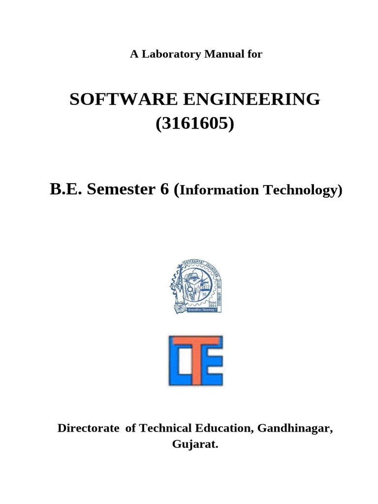 3161605 Software Engineering Pdf Software Testing Prototype