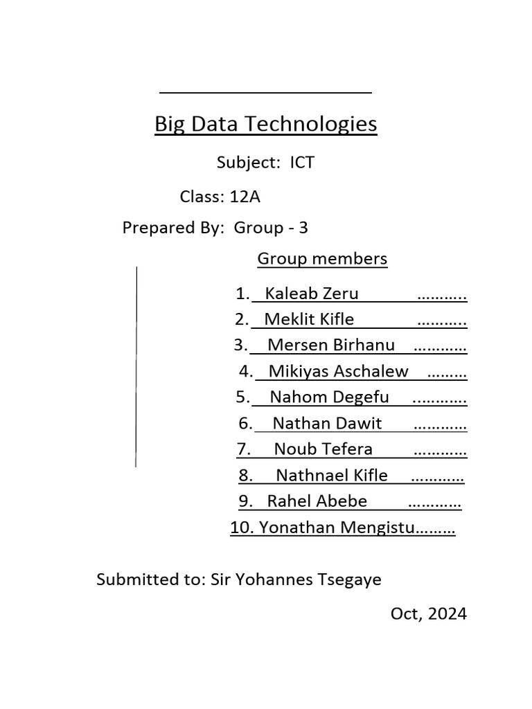 Big-Data Science and Technologies | PDF | Big Data | Data