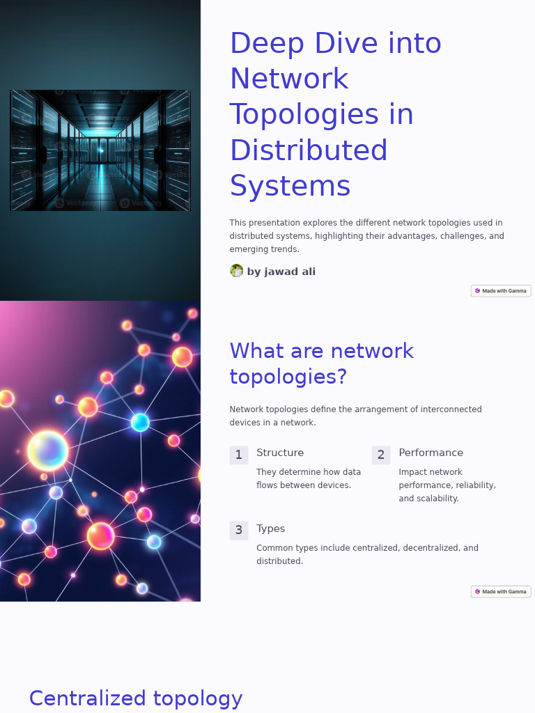 Deep Dive Into Network Topologies in Distributed Systems | PDF ...