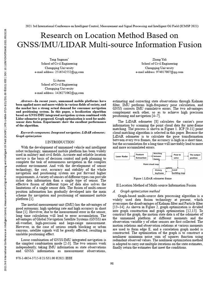 Research_on_Location_Method_Based_on_GNSS_IMU_LIDAR_Multi-source ... Research_on_Location_Method_Based_on_GNSS_IMU_LIDAR_Multi-source ...