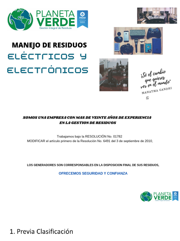 Presentacion Servicio Raee | PDF