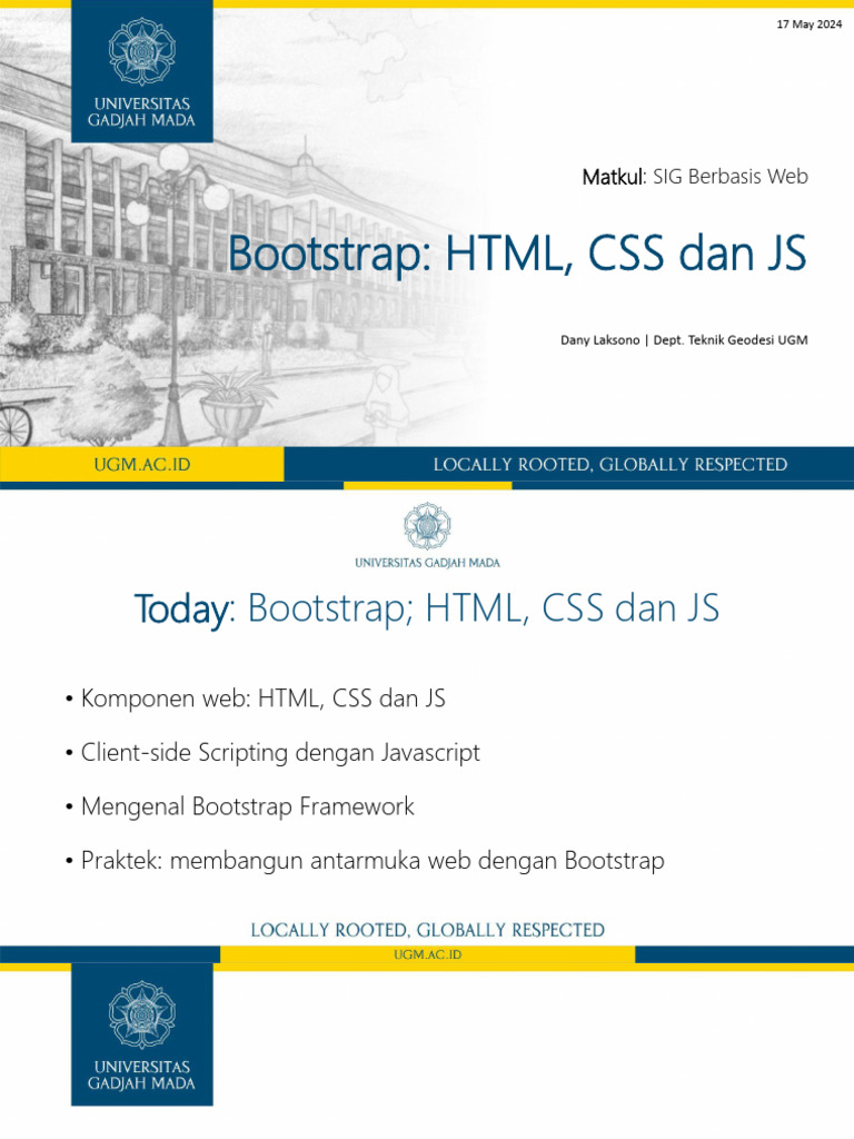 Minggu 4 - Bootstrap Framework | PDF | Komputer