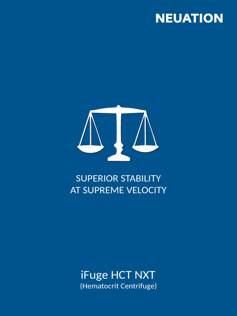 Ifuge HCT NXT E Catalogue | PDF | Electrical Engineering | Electricity