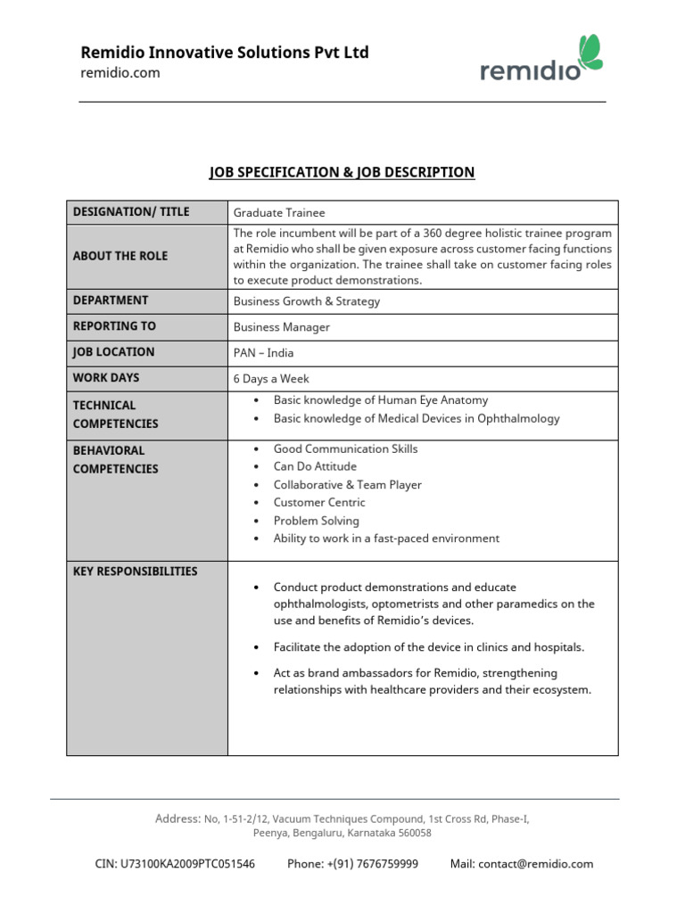 Graduate Trainees - G&S Team | PDF | Ophthalmology | Health Care
