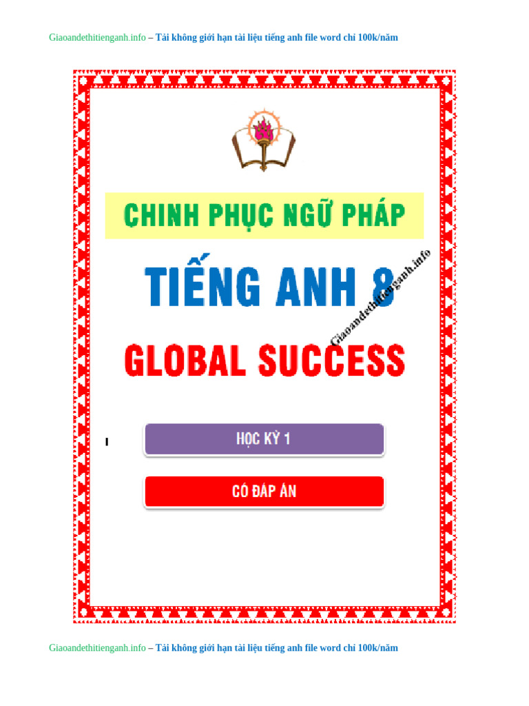 CHINH PH C NG PHÁP TA8 GLOBAL-giaoandethitienganh - Info | PDF